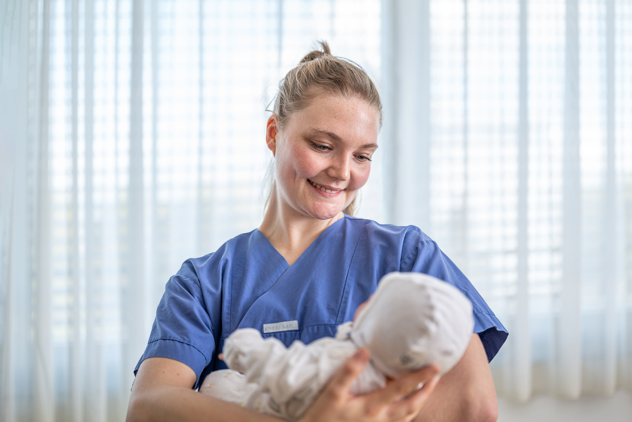 Hebamme im St. Marien- und St. Annastiftskrankenhaus Ludwigshafen